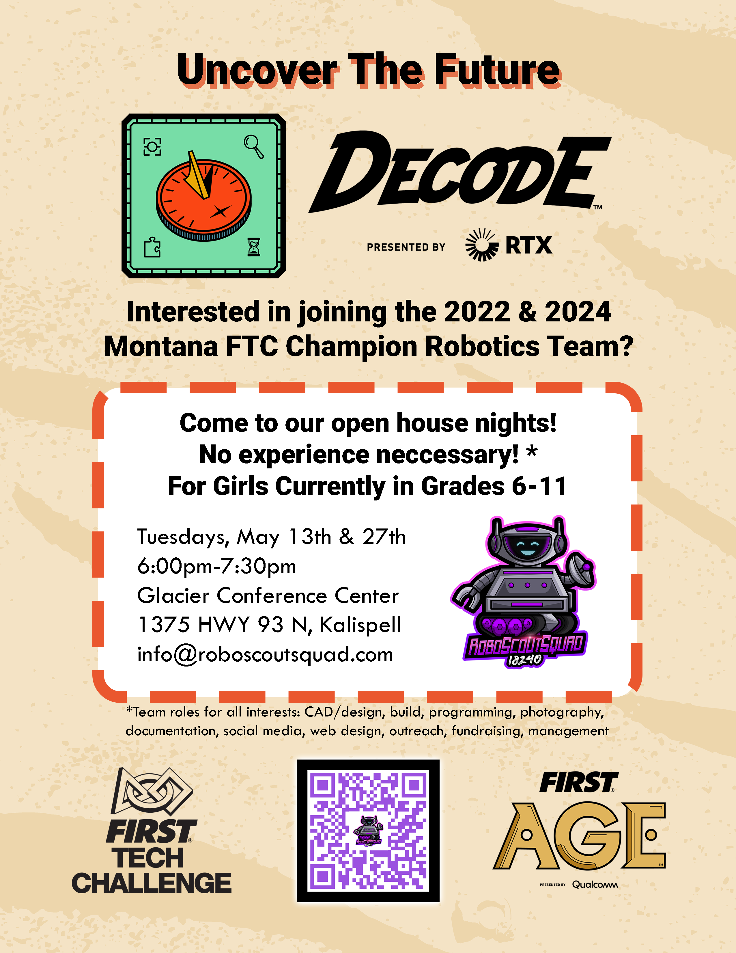 2025-2026: DECODE – RoboScout Squad